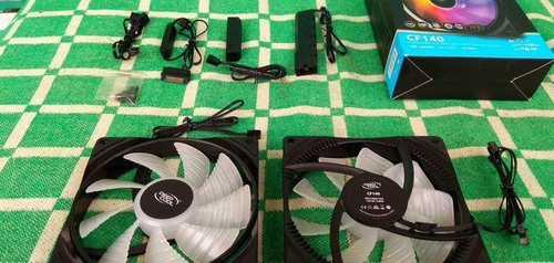 Комплект вентиляторов Deepcool CF140 (argb)