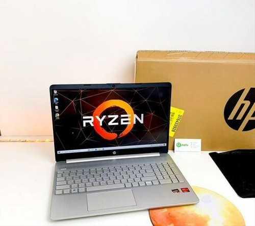 Новый ультрабук HP 15s Ryzen 7/озу8/SSD/IPS