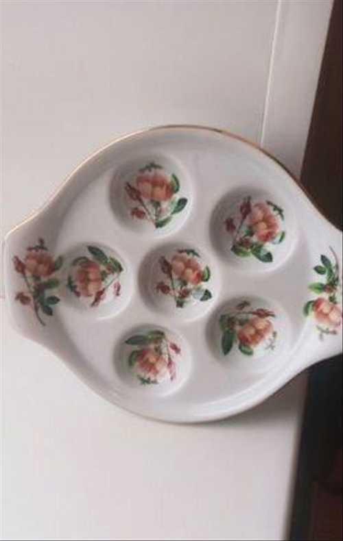 Royal porcelain Тарелка под яйца