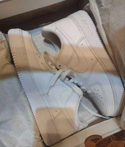 Кроссовки nike air force 1 white