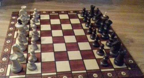 Шахматы новые Ambassador Вегель 3 в 1 (51 на 51)