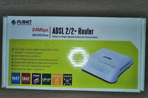 Planet adsl 2/2+Router ADE-3400 Series