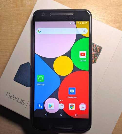 Смартфон LG Nexus 5X 32gb H791 carbon black