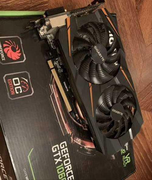 Видеокарта gygabyte gtx 1060 3gb