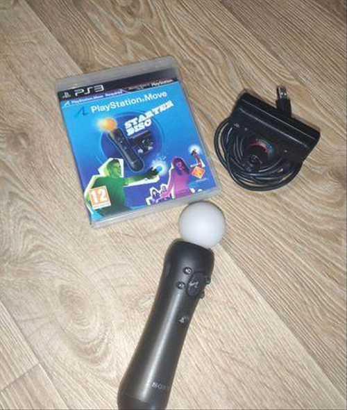 Sony PS Move, Камера, Диск (есть 2 комплекта)