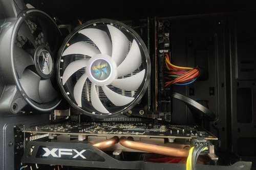 Видеокарта RX580, холодная, без майнинга и разгона
