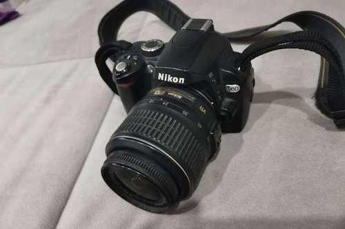 Зеркальный фотоаппарат nikon d60