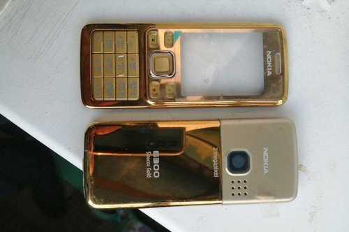 Золотой корпус Nokia 6300