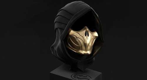 Scorpion, маска (Mortal Kombat 11 Kollector's Edit