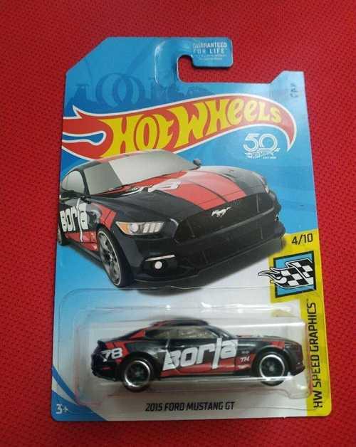 Hot Wheels 2015 ford Mustang GT super treasure hun