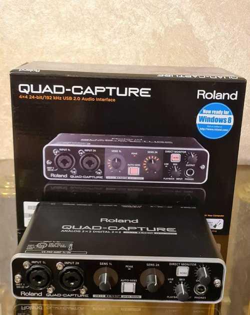 Звуковая карта roland quad-capture
