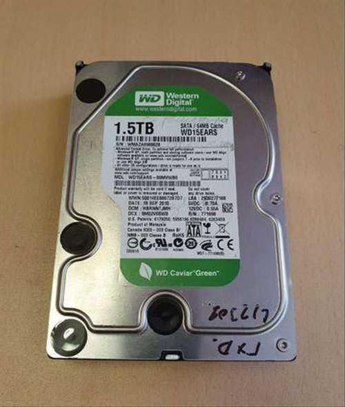 Жесткий диск 1.5tb wd green
