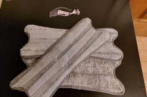 Накладки для швабры из микрофибры, многоразовые