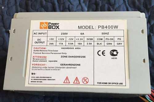 Блок питания- Power BOX, model:PB400w