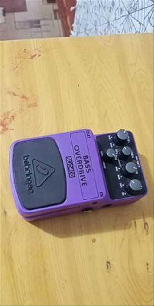 Доставка - Behringer Bass Overdrive BOD400