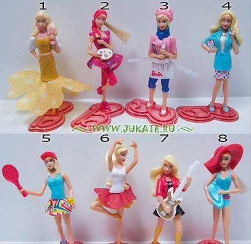 Kinder Мексика, коллекция Barbie 2016