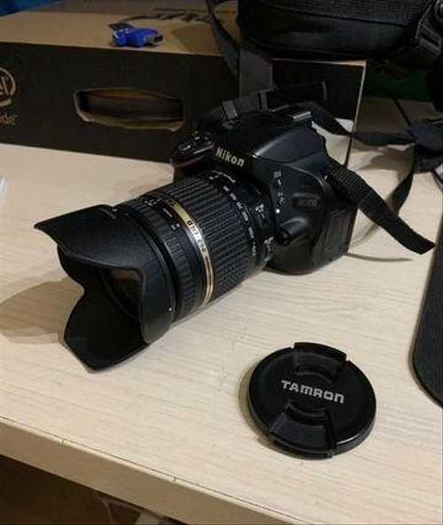 Nikon d5100 с объективом tamron 18-270
