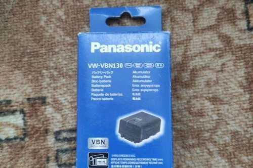 Аккумулятор для видеокамеры panasonic vw-vbn130