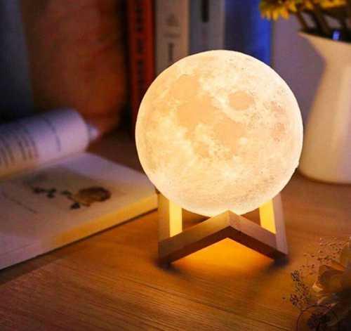 Сенсорный 3Д ночник/светильник луна