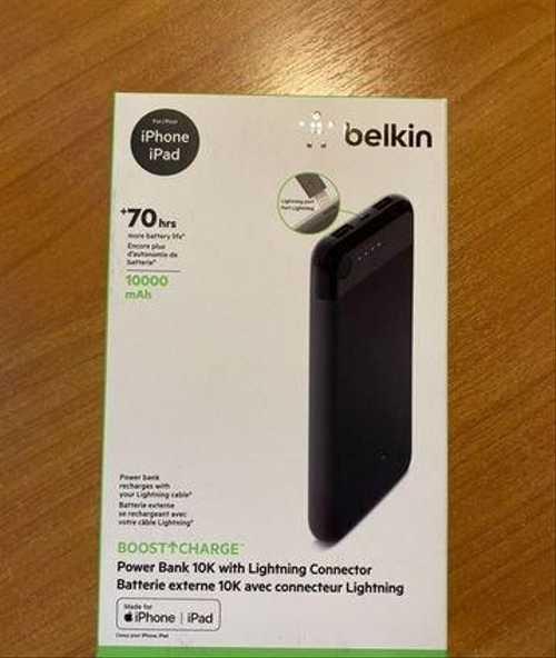 Внешний аккумулятор Belkin 10000mAh (lightning)