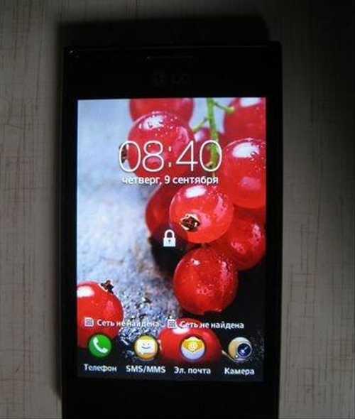 Сотовый телефон LG E615 Optimus L5 Dual рабочий