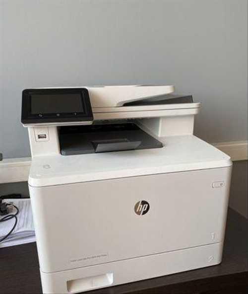 Мфу hp laserjet pro mfp M477