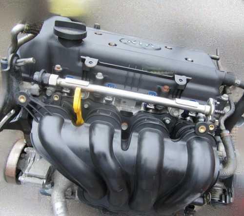 Двигатель в сборе G4FA Kia/Hyundai 1.4л. 107л.с
