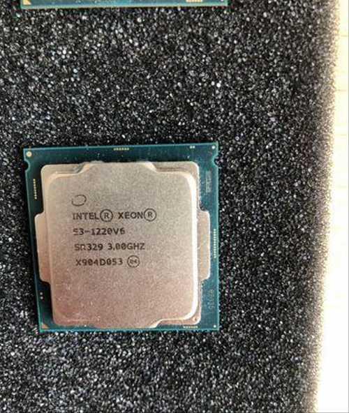 Процессоры Xeon E3-1220 v6 (7 штук )