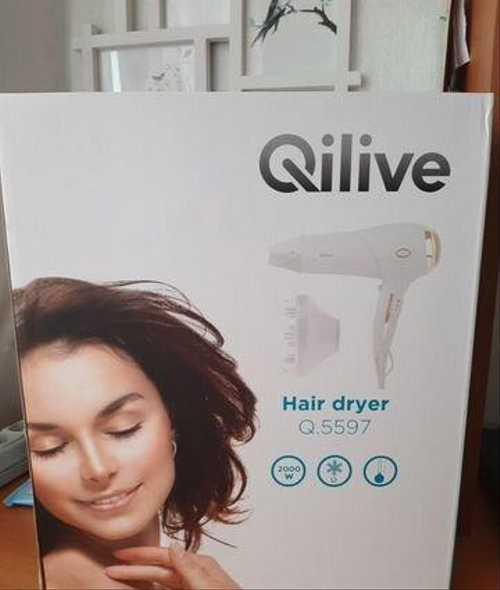 Новый фен Qliive Hair dryer Q.5597