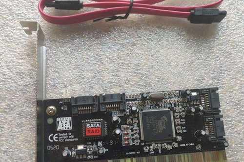 Контроллер PCI SATA - raid AgeStar SiI3114