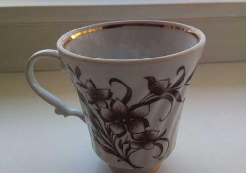 Чашка фарфоровая кофейная (Коростень)