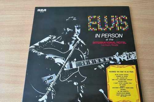 LP Elvis Presley "Elvis in Person" (Japan) 1970