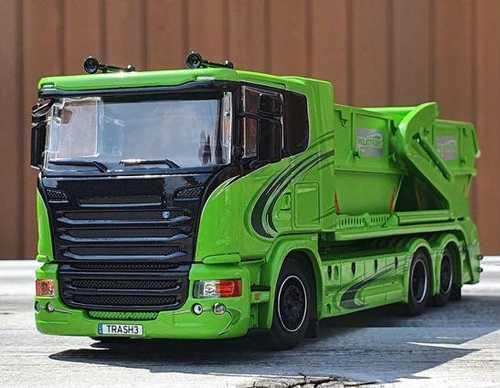 1/50 самосвал Scania контейнер мусоровоз