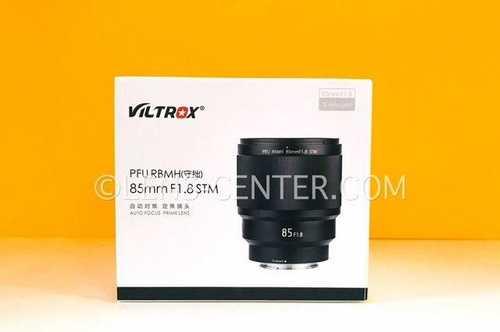 NEW Viltrox PFU rbmh 85mm f/1.8 STM для fujifilm X
