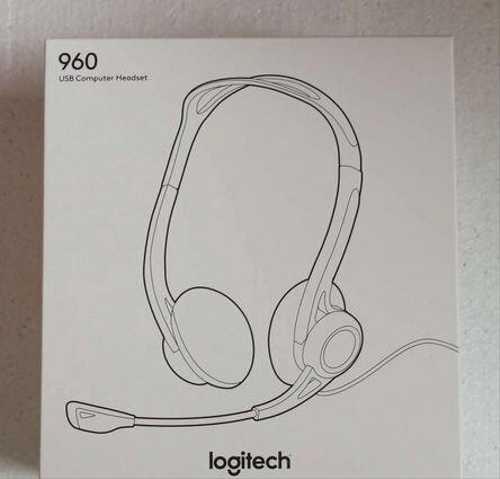 Компьютерная гарнитура Logitech 960 (981-000100)
