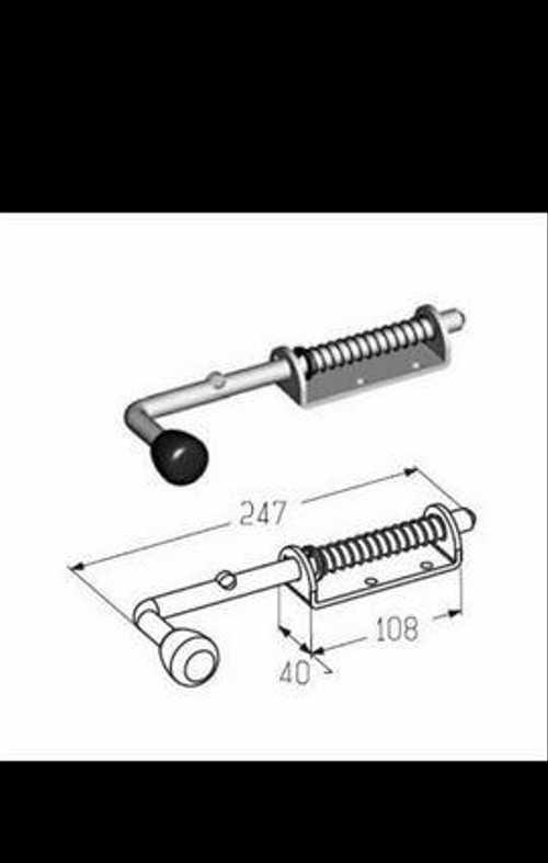 Задвижка для ворот ручки | Festima.Ru - Мониторинг объявлений