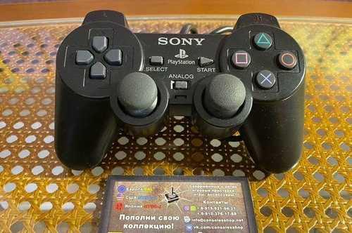Геймпад DualShock 2 черный для Sony PlayStation 2