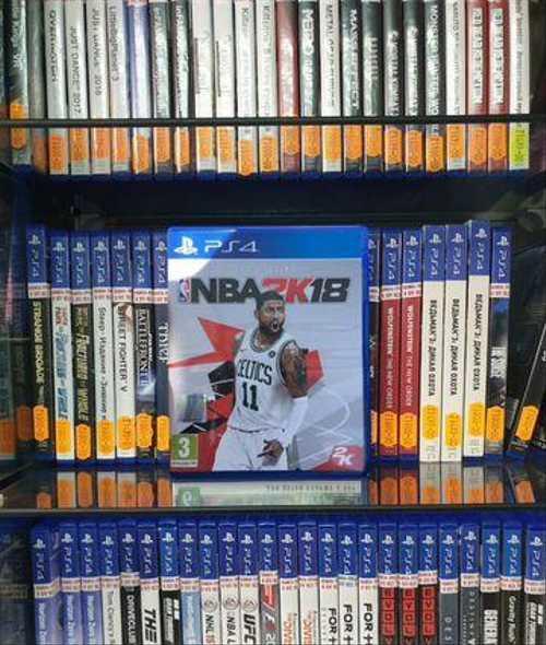 Игра NBA 2K18 PS4
