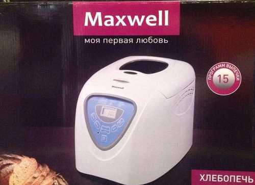 Хлебопечка Maxwell MW-3751W