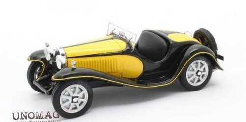 1:43 Bugatti T55 Roadster 1932 Black/yellow