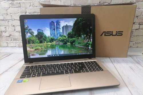 Домашний ноутбук Asus x541 4ядра-GeForce-коробка
