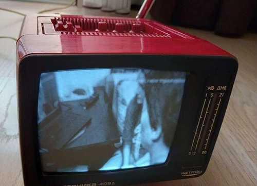 Портативный телевизор электроника 409Д
