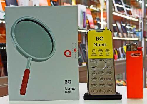 Телефон BQ Nano BQ-1411 (Новый, gold)