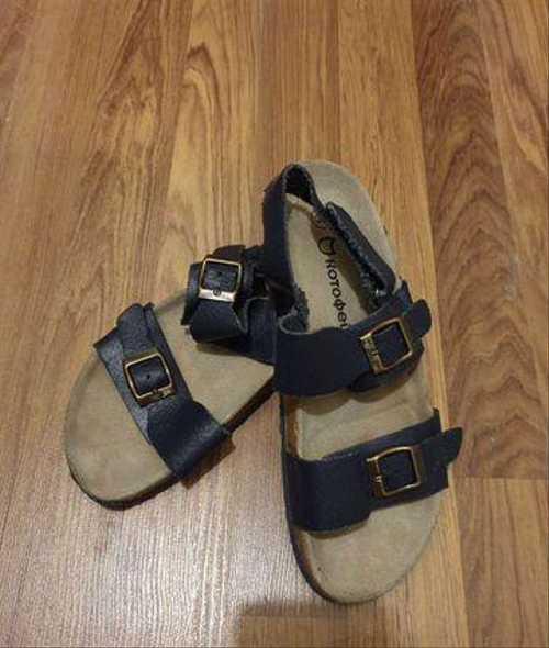 Сандалии кожаные детские