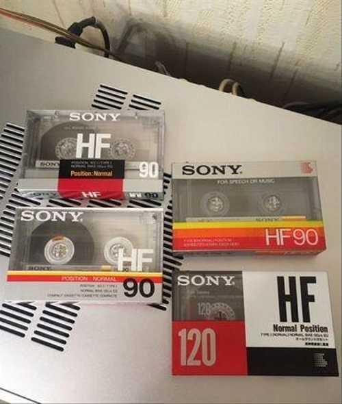 Аудиокассеты sony HF 90, 120