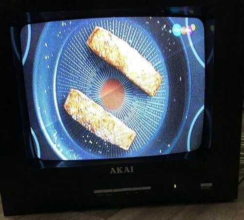 Телевизор Akai 14CTN11BB c кабелем