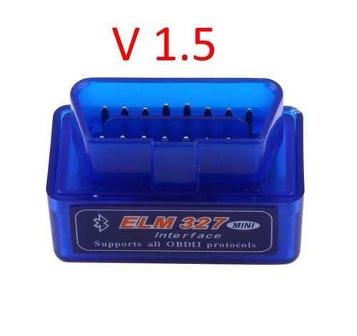 V1.5 OBD 2 ELM 327 ELM327 OBD2 Диагностика авто