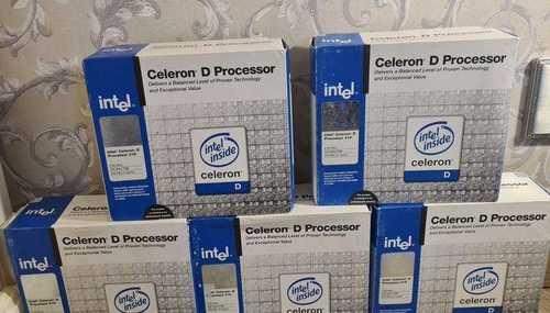 Процессор intel celeron D + куллер