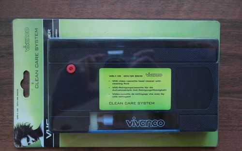 Чистящая кассета VHS, новая