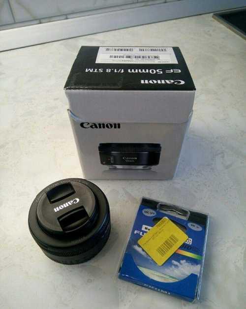 Обьекив Canon EF 50mm STM